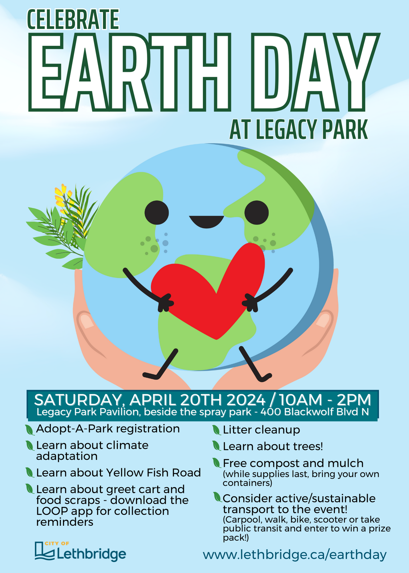 City prepares to celebrate Earth Day | City of Lethbridge